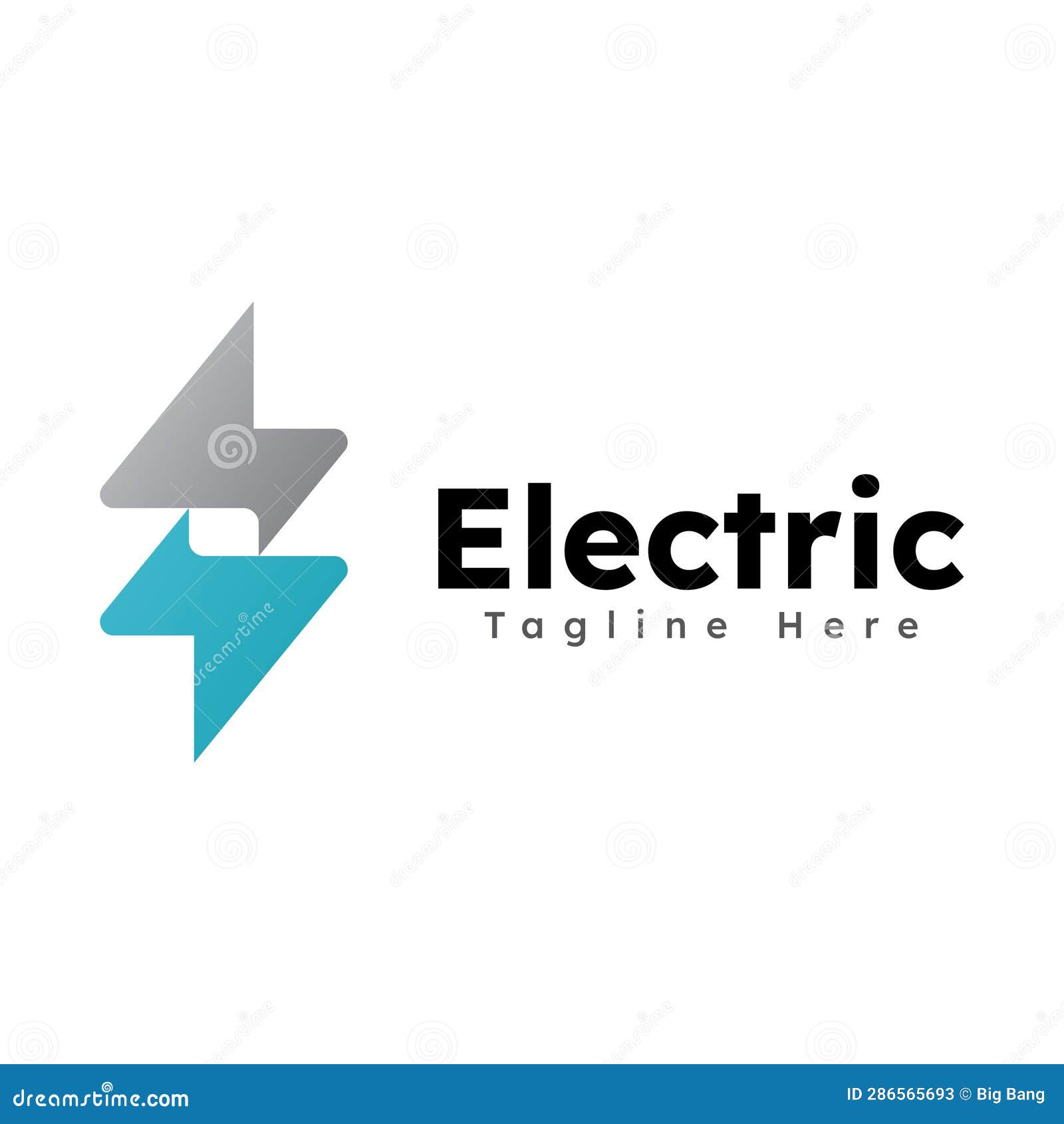 Electric Logo Icon Symbol Template Design Stock Vector - Illustration ...