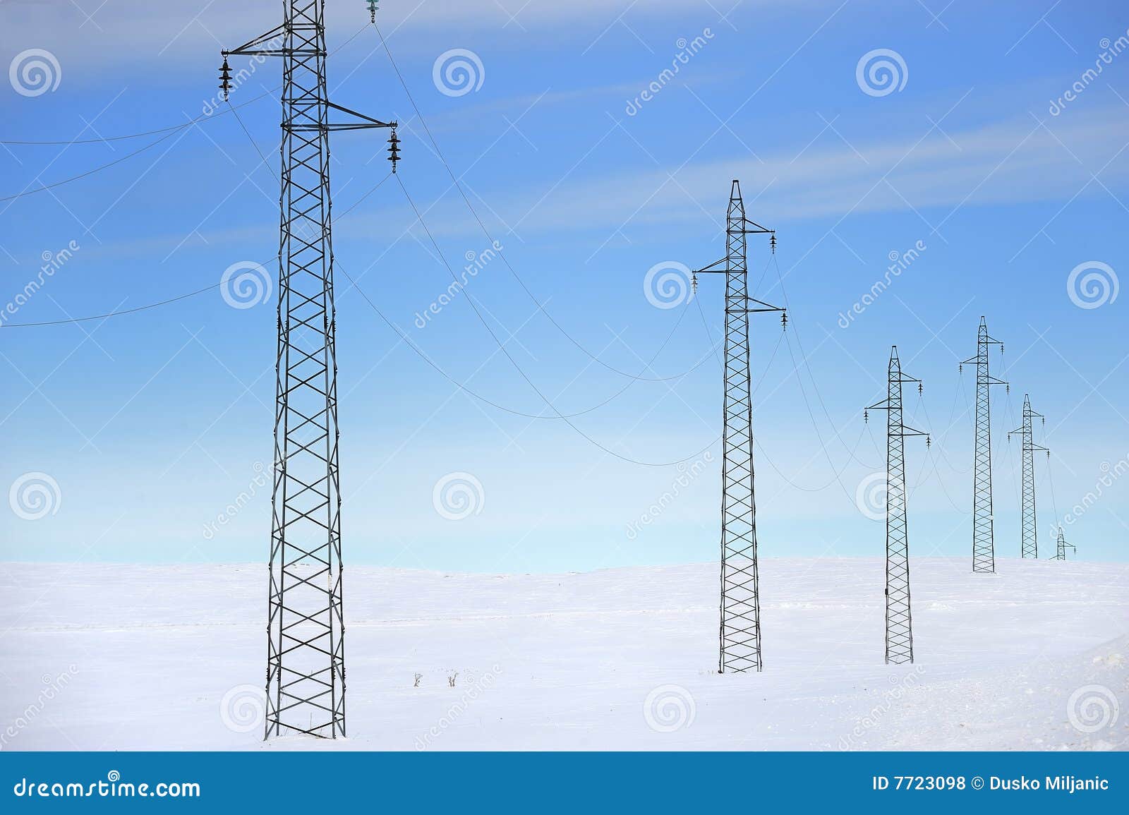 Electric Long Distance Line_2 Picture. Image: 7723098