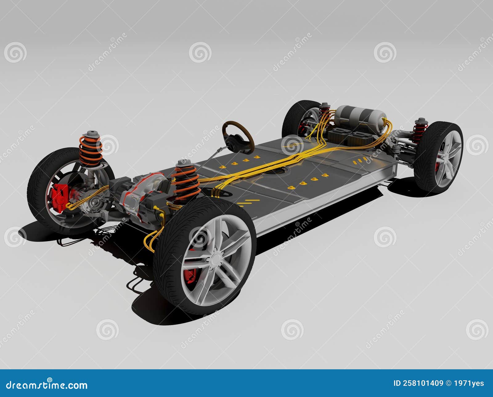 Electric machine model stock illustration. Illustration of speed ...