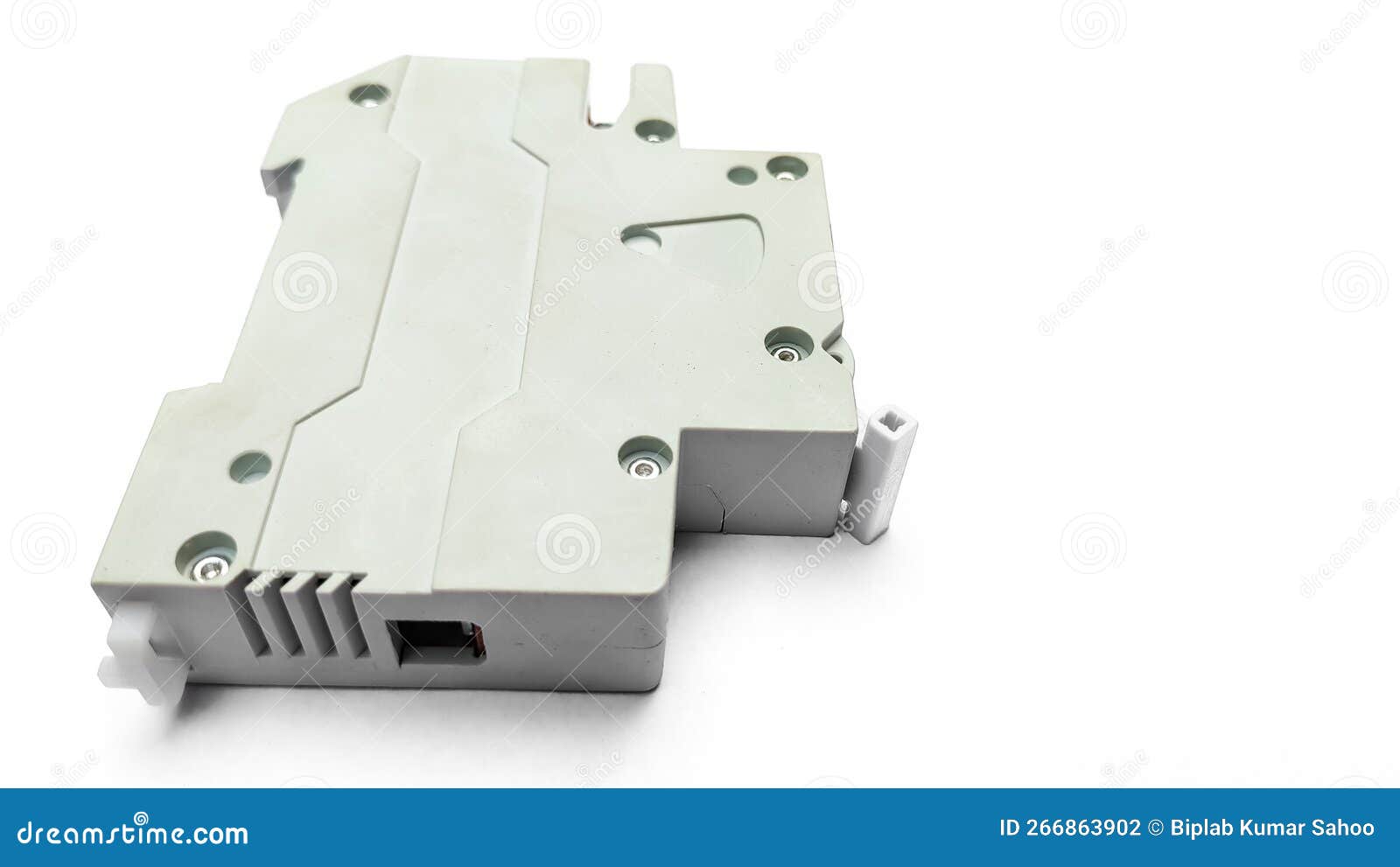 Electric Main Power Switch, MCB Isolated on White Background ...