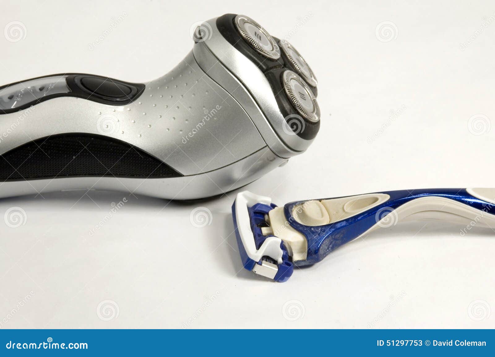 Electric and manual stock image. Image of sharp, shave - 51297753