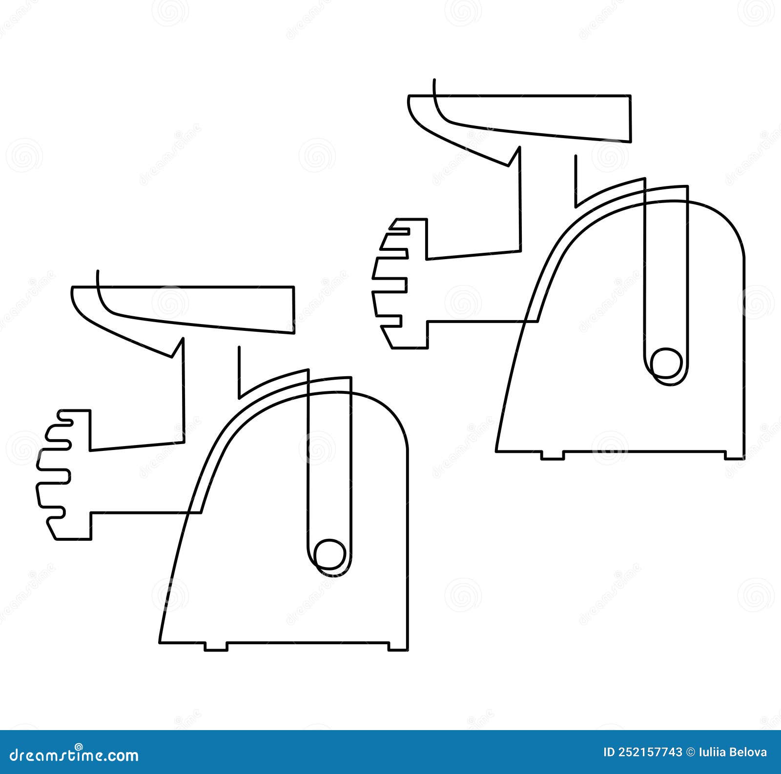 Electric Meat Grinder, an Electric Tool for Chopping Meat and Making ...