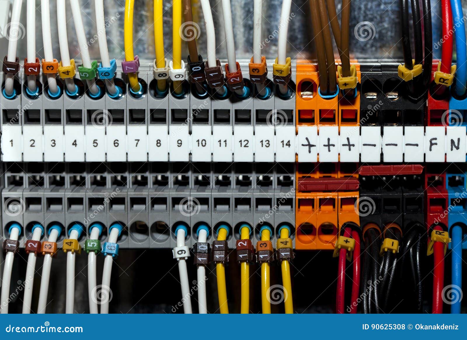 Electric Mechanic Machine Cable Stock Photo - Image of cable, component ...