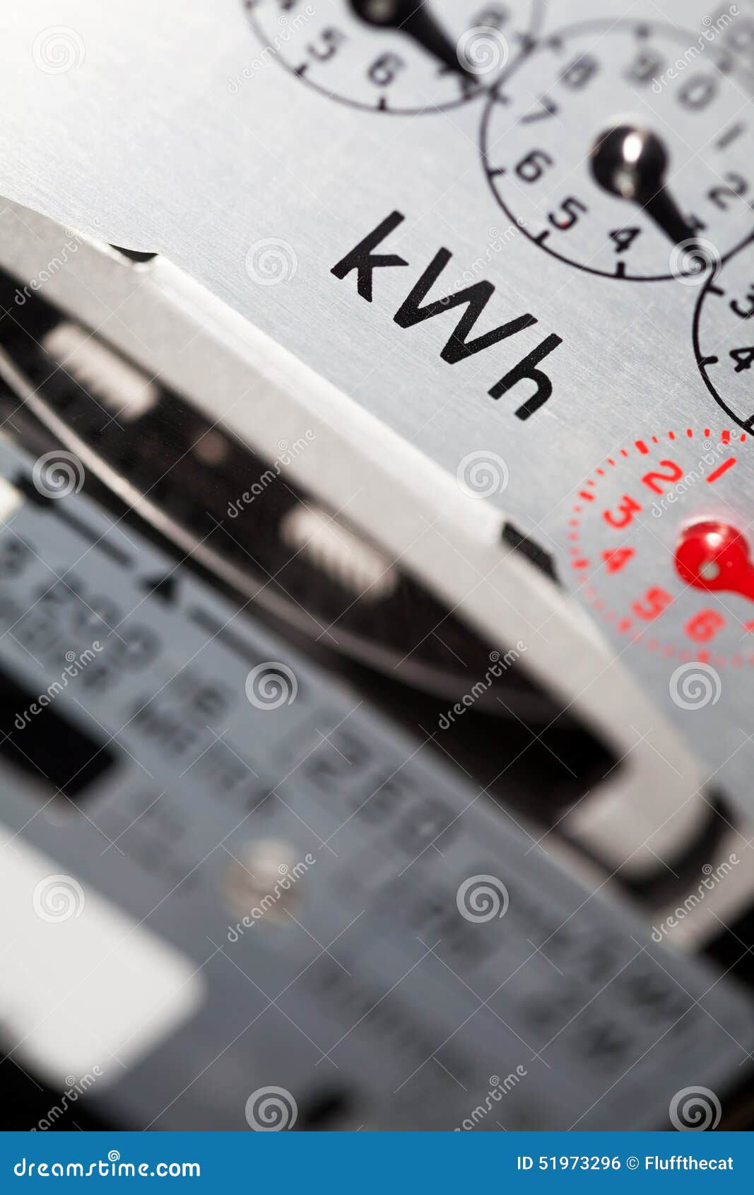 Electric meter close-up stock photo. Image of charge - 51973296