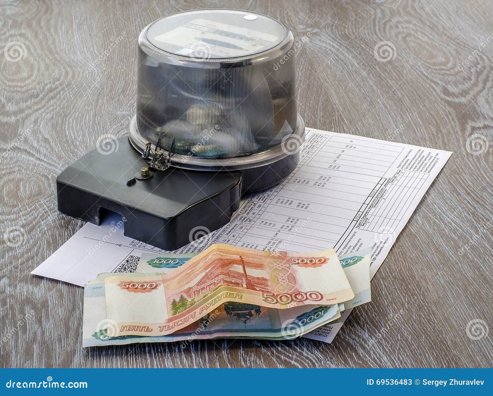 Electric Meter, Money, Check Stock Image - Image of unit, meter: 69536483