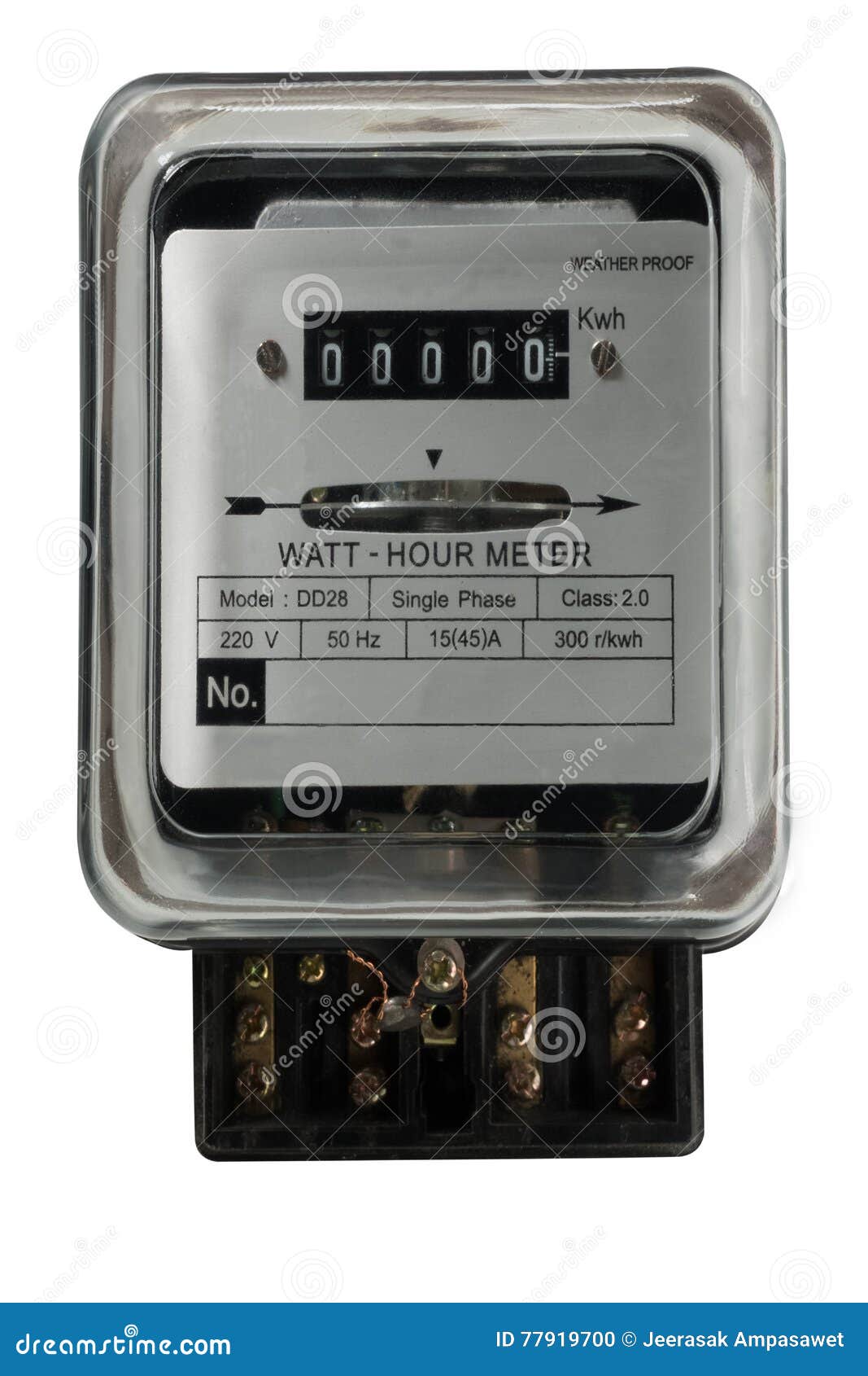 Analog Electric Meter Smud