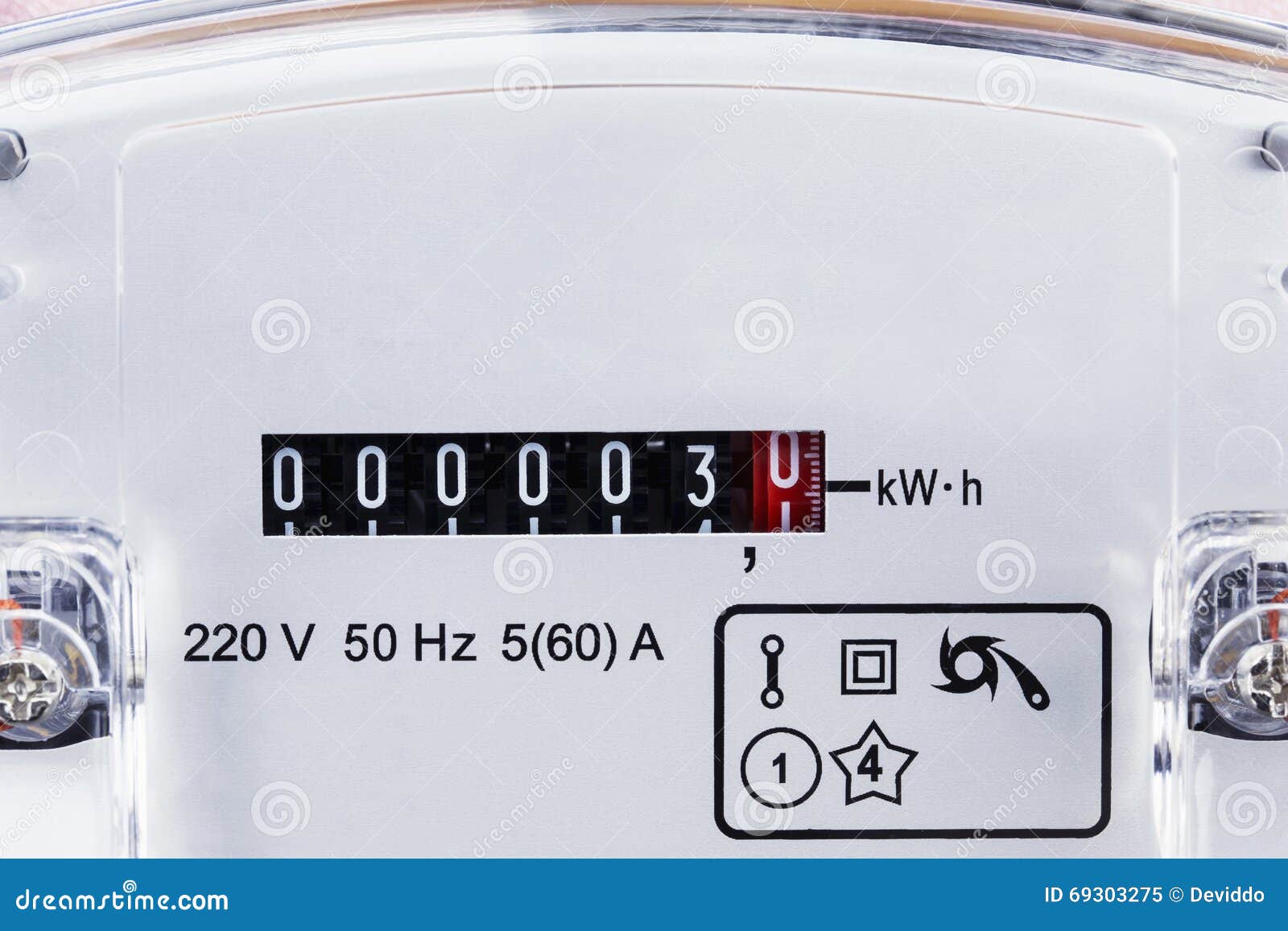 The electric meter stock image. Image of energy, industrial - 69303275