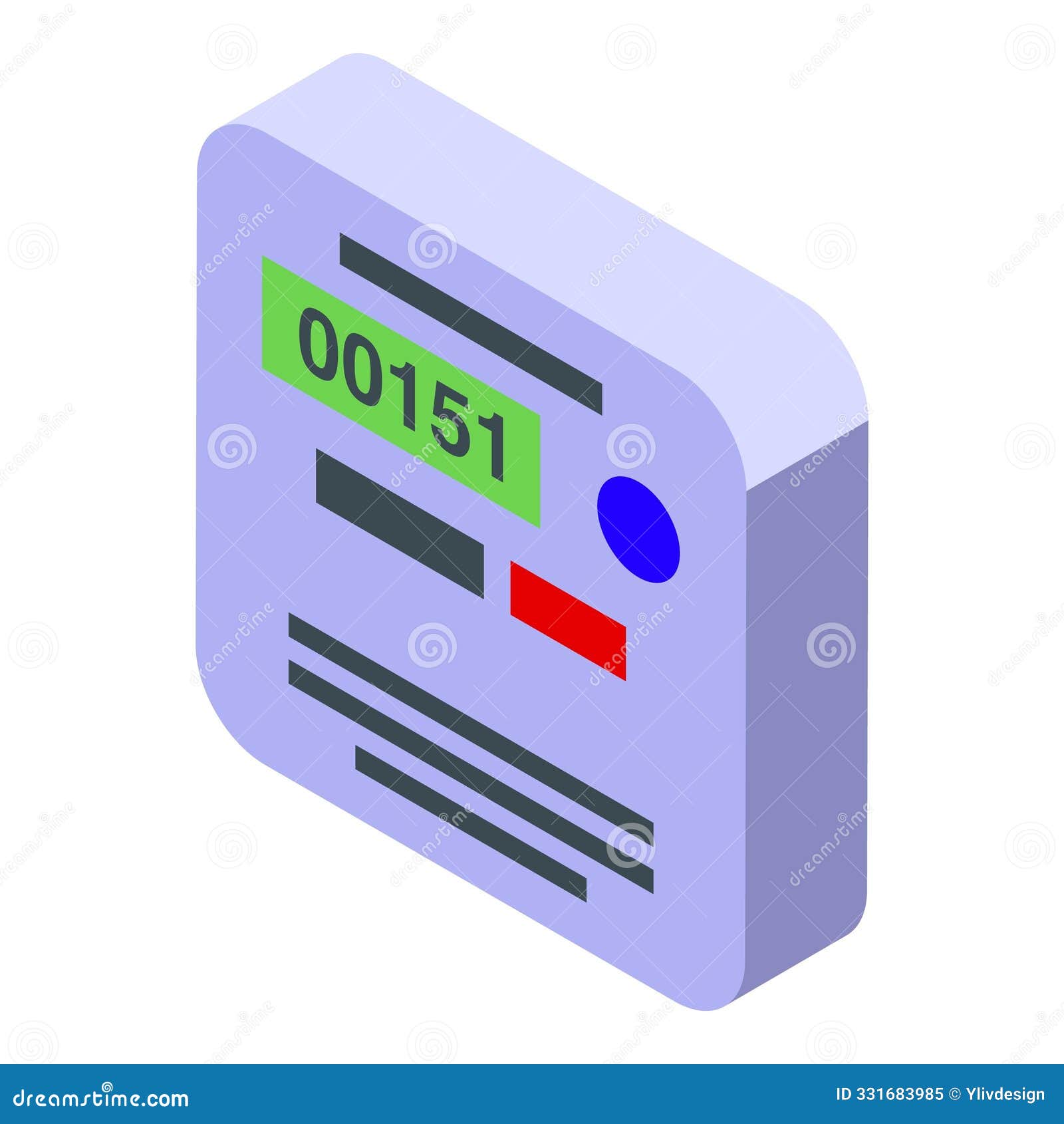 Consumption Data Center Infographics Stock Illustration | CartoonDealer ...