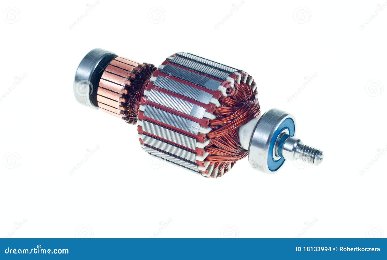 Electric Motor On Baseplate In Pulp Industial Stock Photography ...