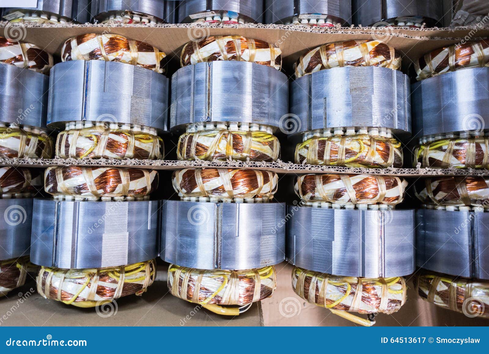 Electric motor copper stock image. Image of engineer - 64513617