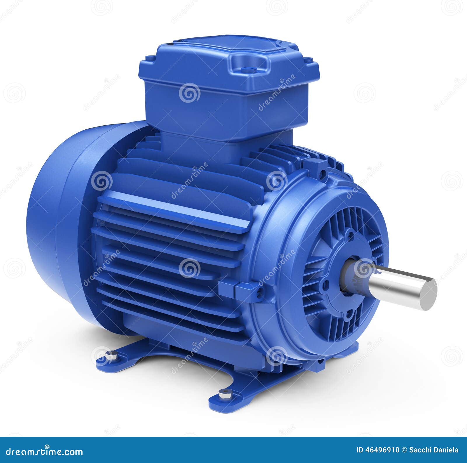 The electric motor stock illustration. Illustration of object - 46496910