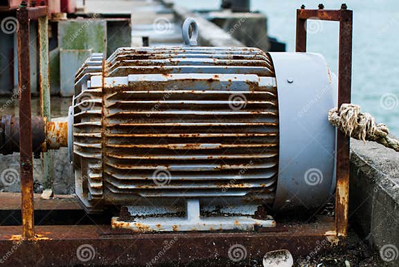 Electric motor stock image. Image of factory, metal, technology - 31768303