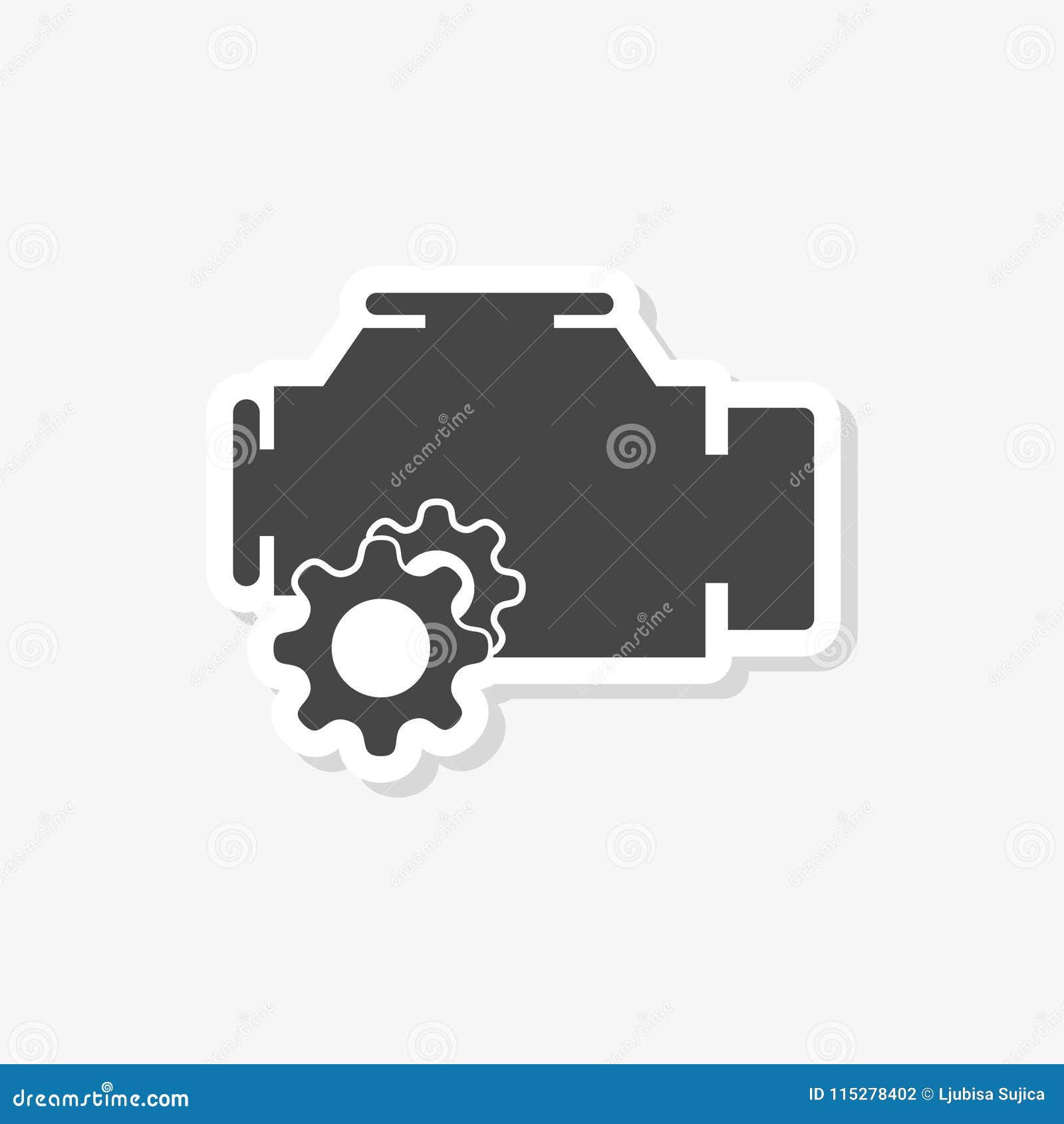 Motor Sticker Stock Illustrations – 7,353 Motor Sticker Stock ...