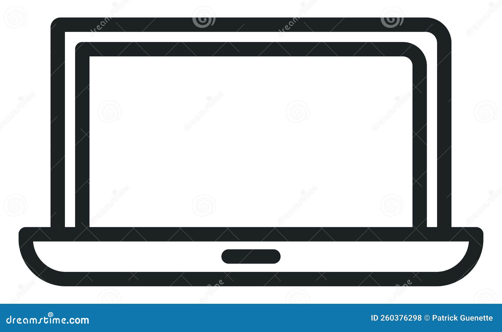 Electric notebook, icon stock vector. Illustration of desktop - 260376298