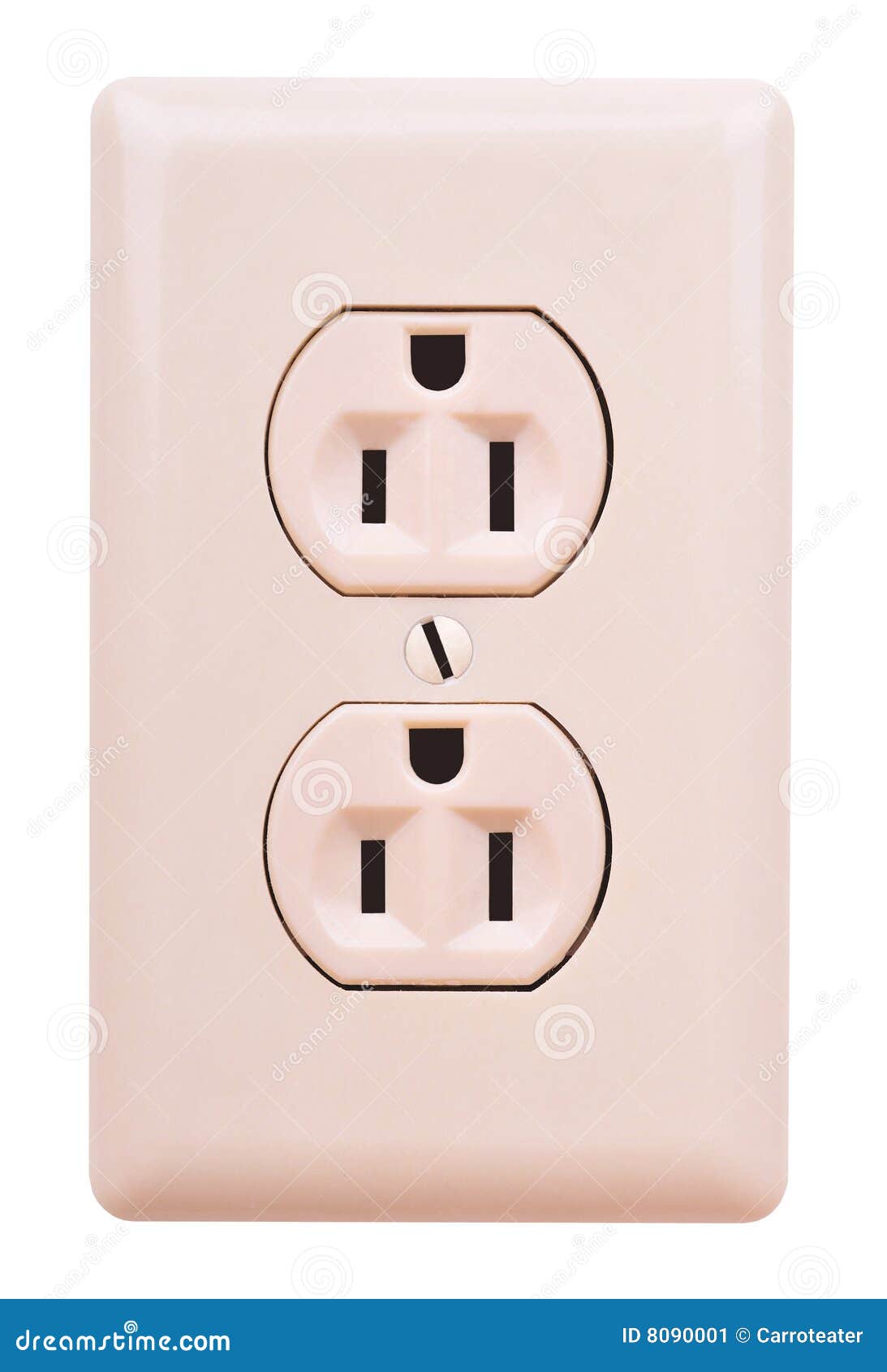Electric outlet stock image. Image of plastic, elegant - 8090001