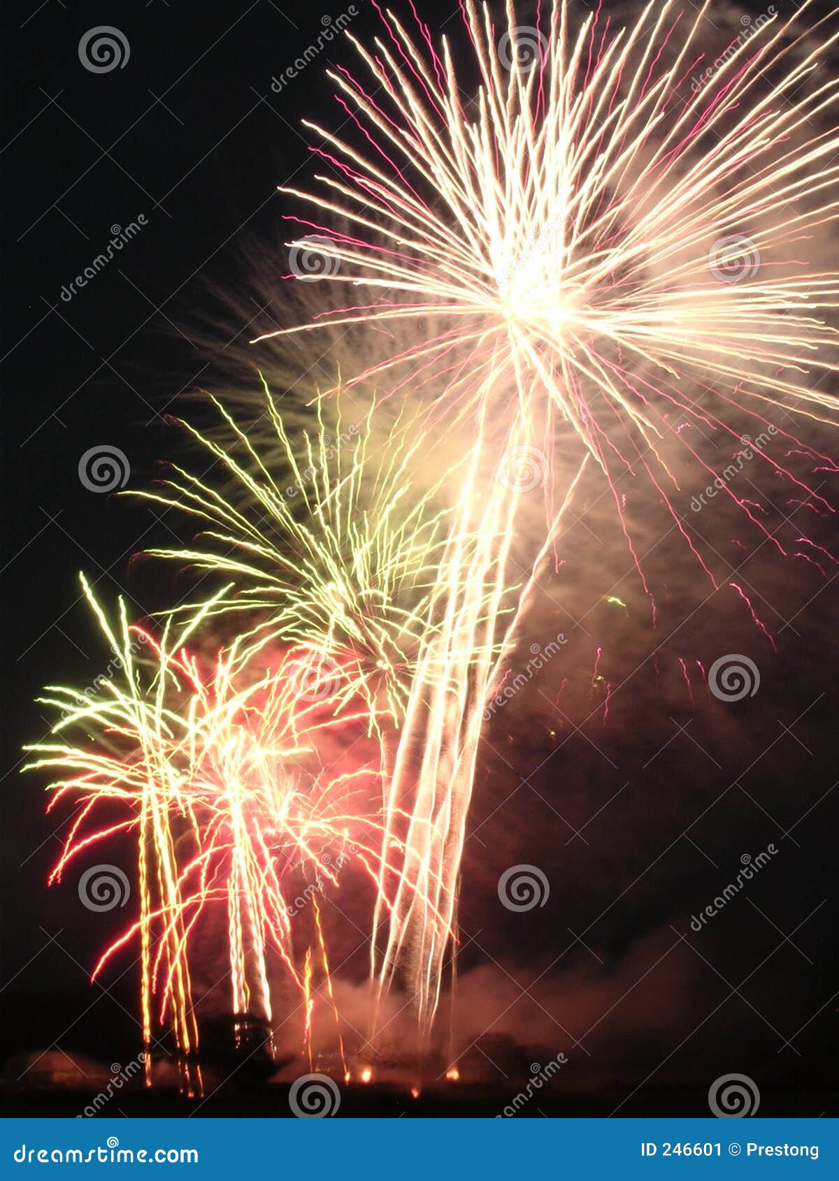 Electric Palms , Fireworks Stock Image - Image of explode, fireworks ...