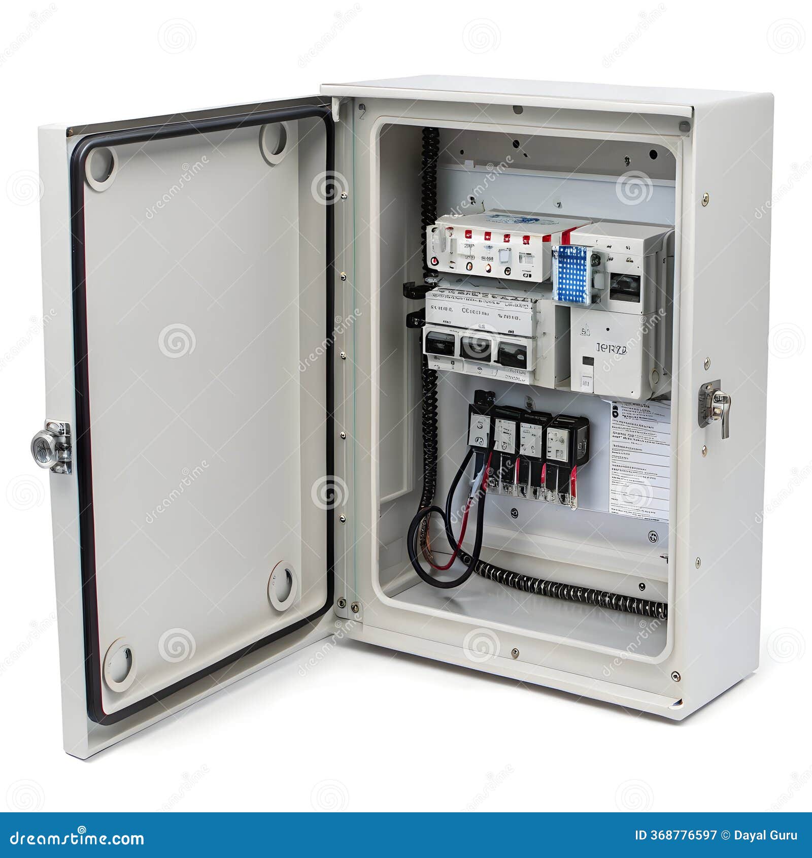 Electric Panel Heater Mounted On A Wall Stock Image | CartoonDealer.com ...