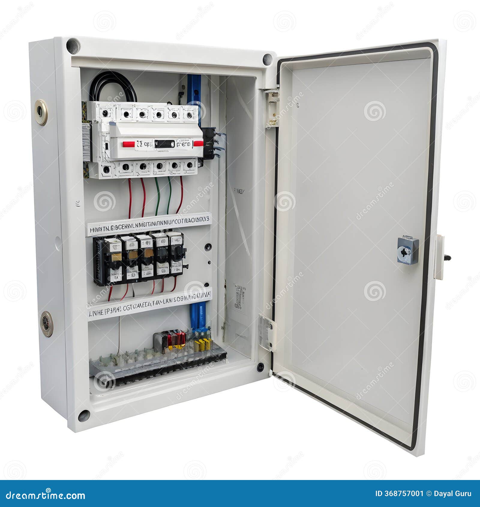 Electric Panel Heater Mounted On A Wall Stock Image | CartoonDealer.com ...