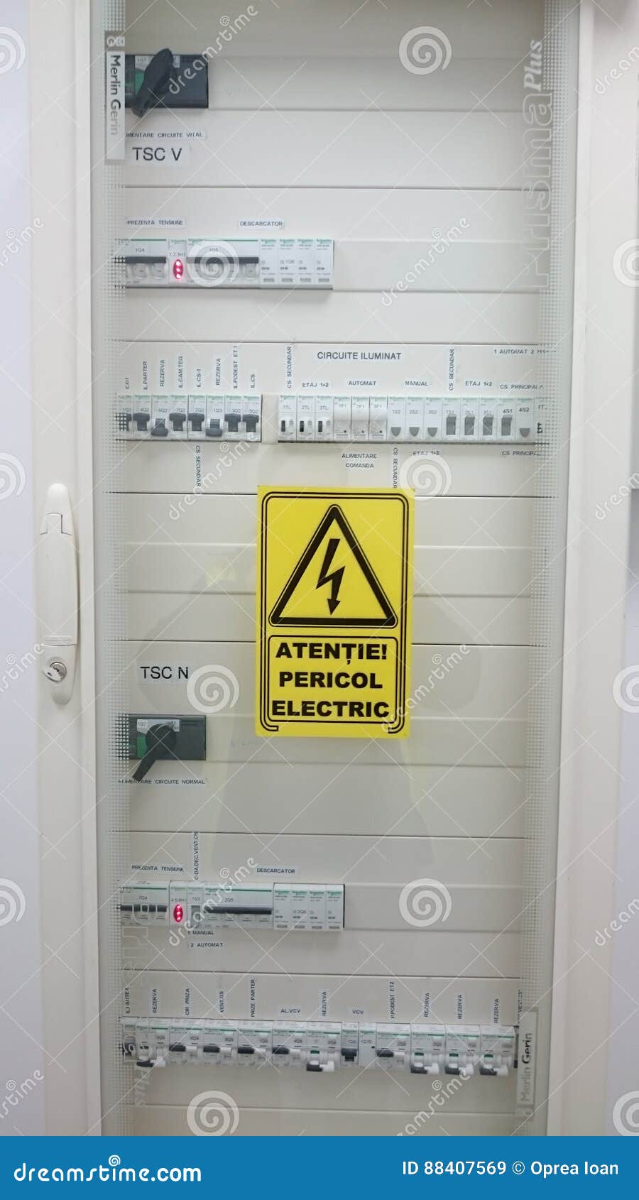 Electrical Panelboard Royalty-Free Stock Photography | CartoonDealer ...