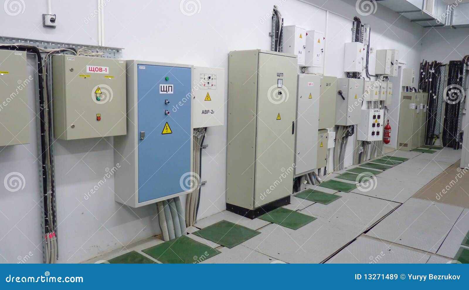 Electric panels stock image. Image of panel, premise - 13271489