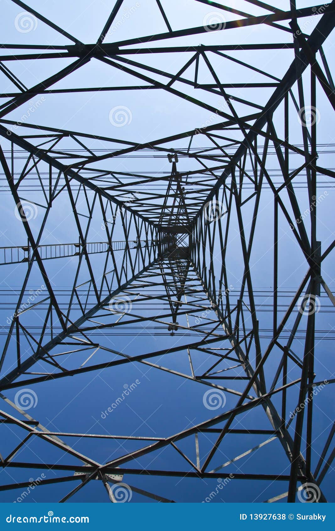 Electric Pillar and Danger Sign Stock Photo - Image of engineering ...