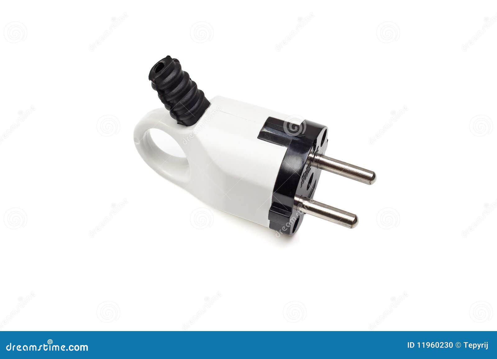 Electric plug stock photo. Image of power, voltage, plastic - 11960230