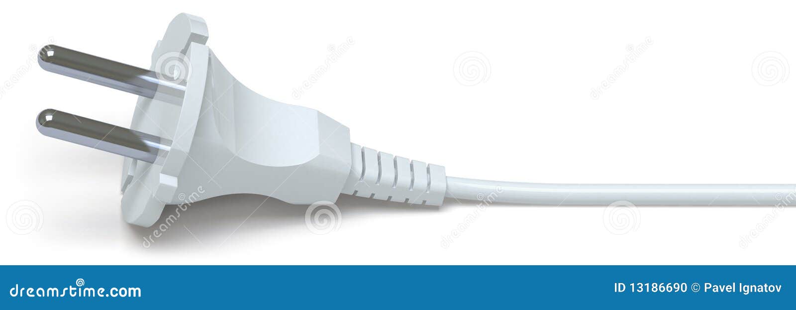 Electric Plug And Multiple Socket With Connected Plugs Isolated On ...