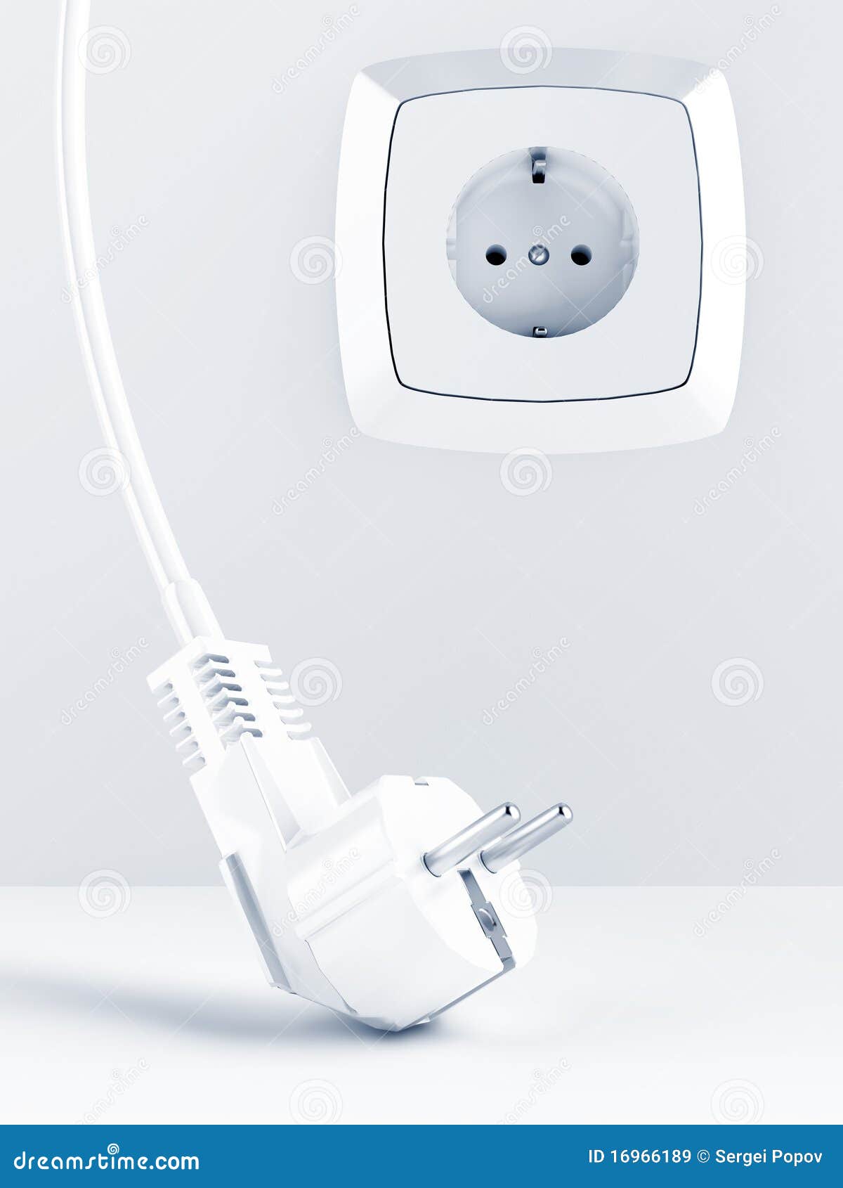 Electric plug stock illustration. Illustration of line - 16966189