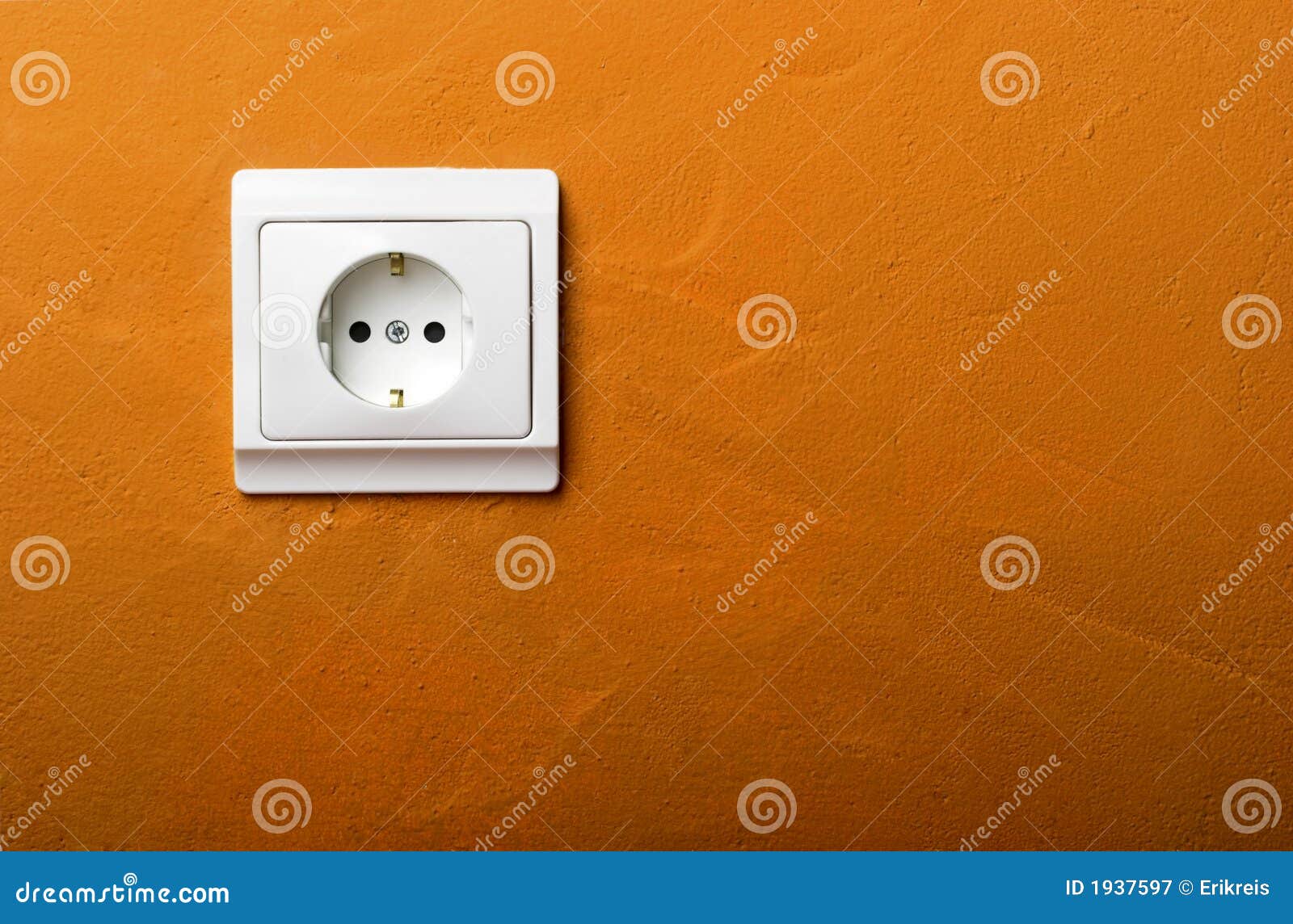 Electric plug stock image. Image of light, construction - 1937597