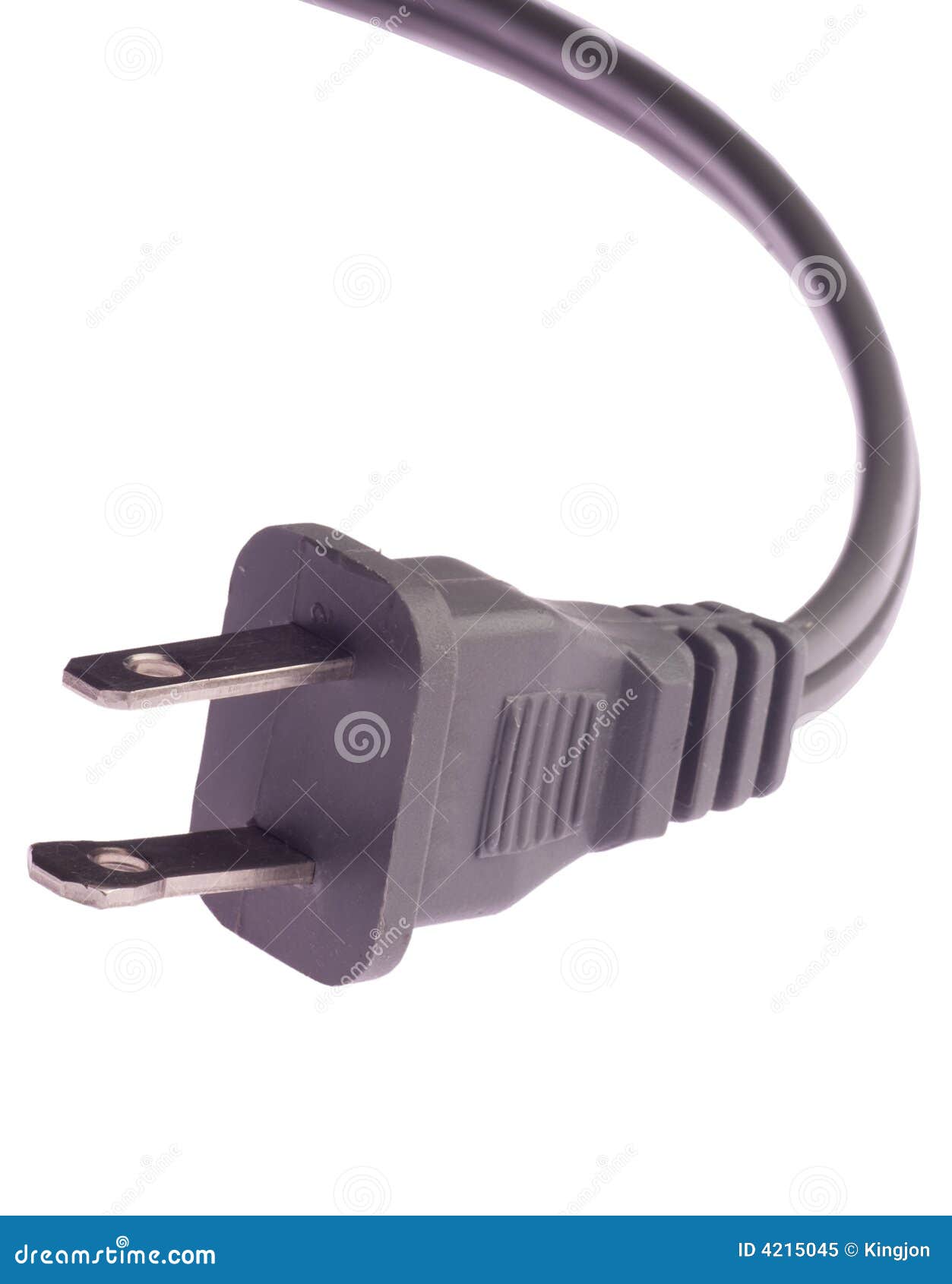 Electric plug stock image. Image of macro, prongs, background - 4215045
