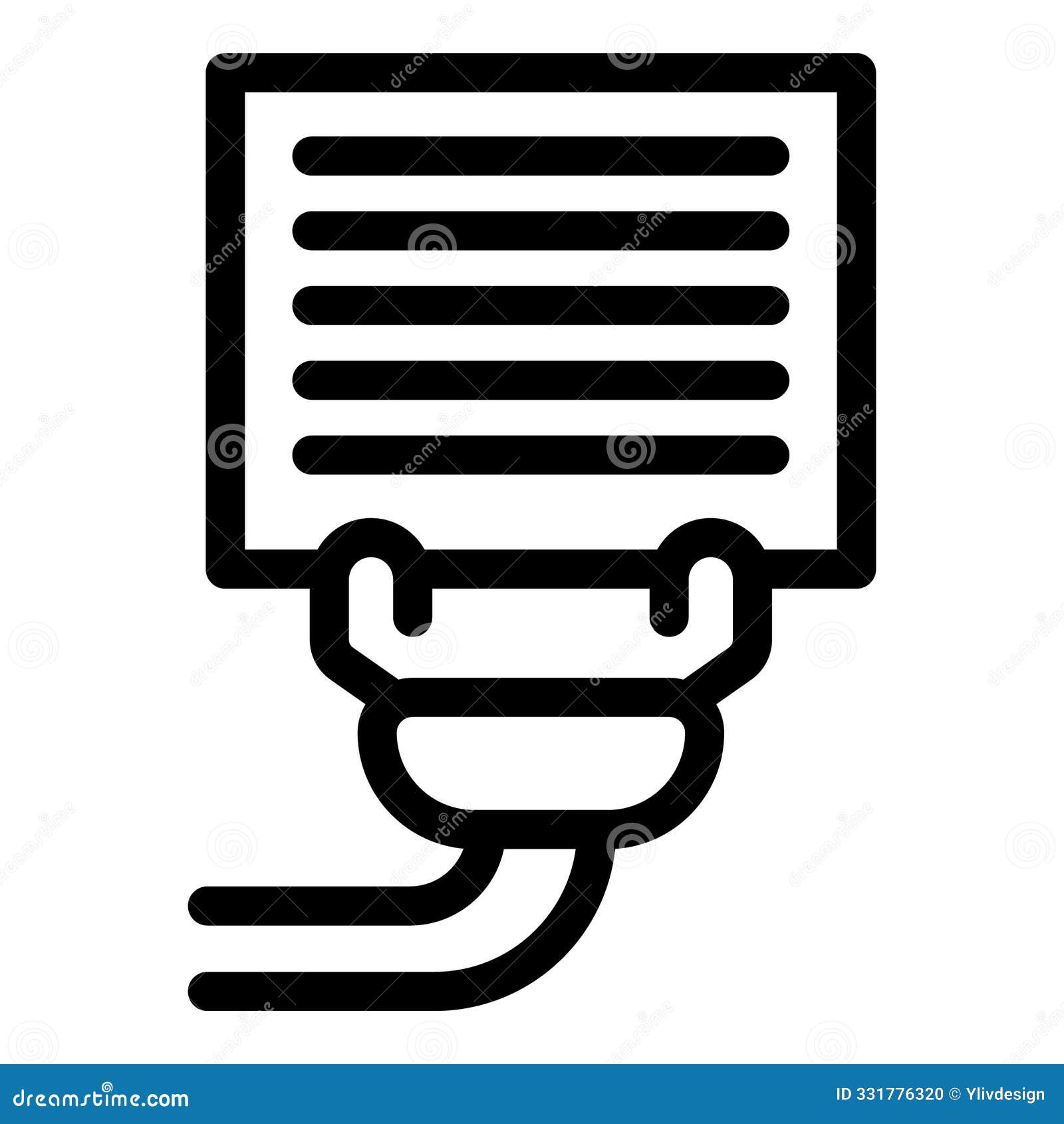 Plug For Connecting Electrical Appliances To Power Socket. Equipment ...