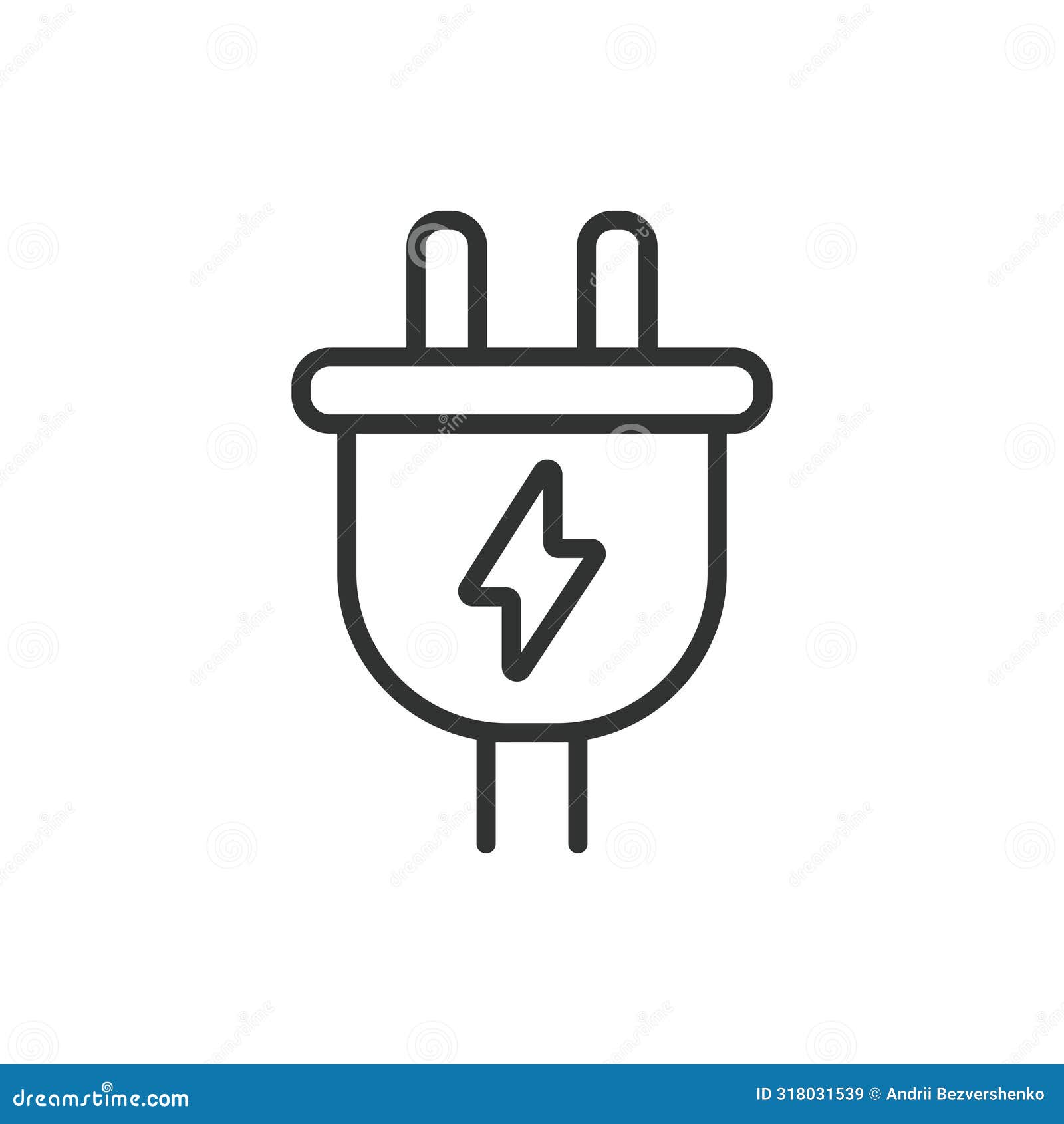 Power Outlet Cartoon Vector Illustration | CartoonDealer.com #27438688