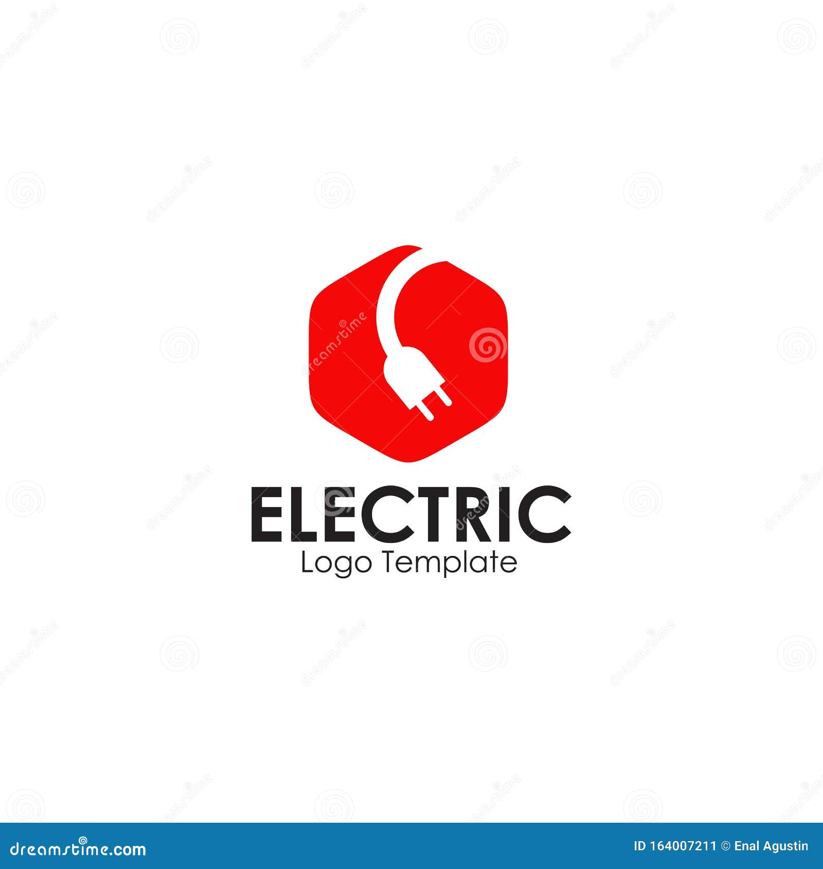 Electric Plug in Logo Design Vector Template Stock Vector ...