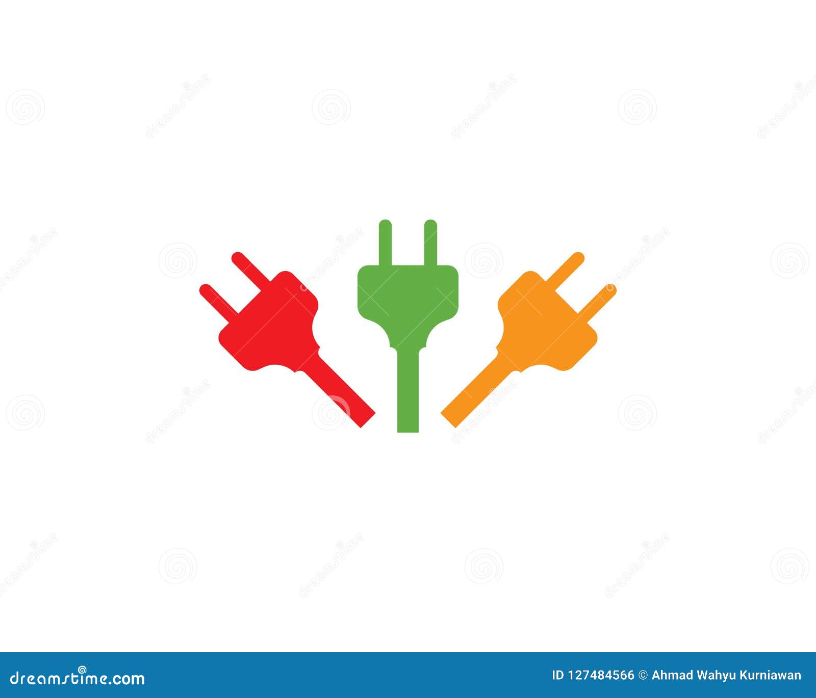 Electric Plug logo vector stock illustration. Illustration of vector ...