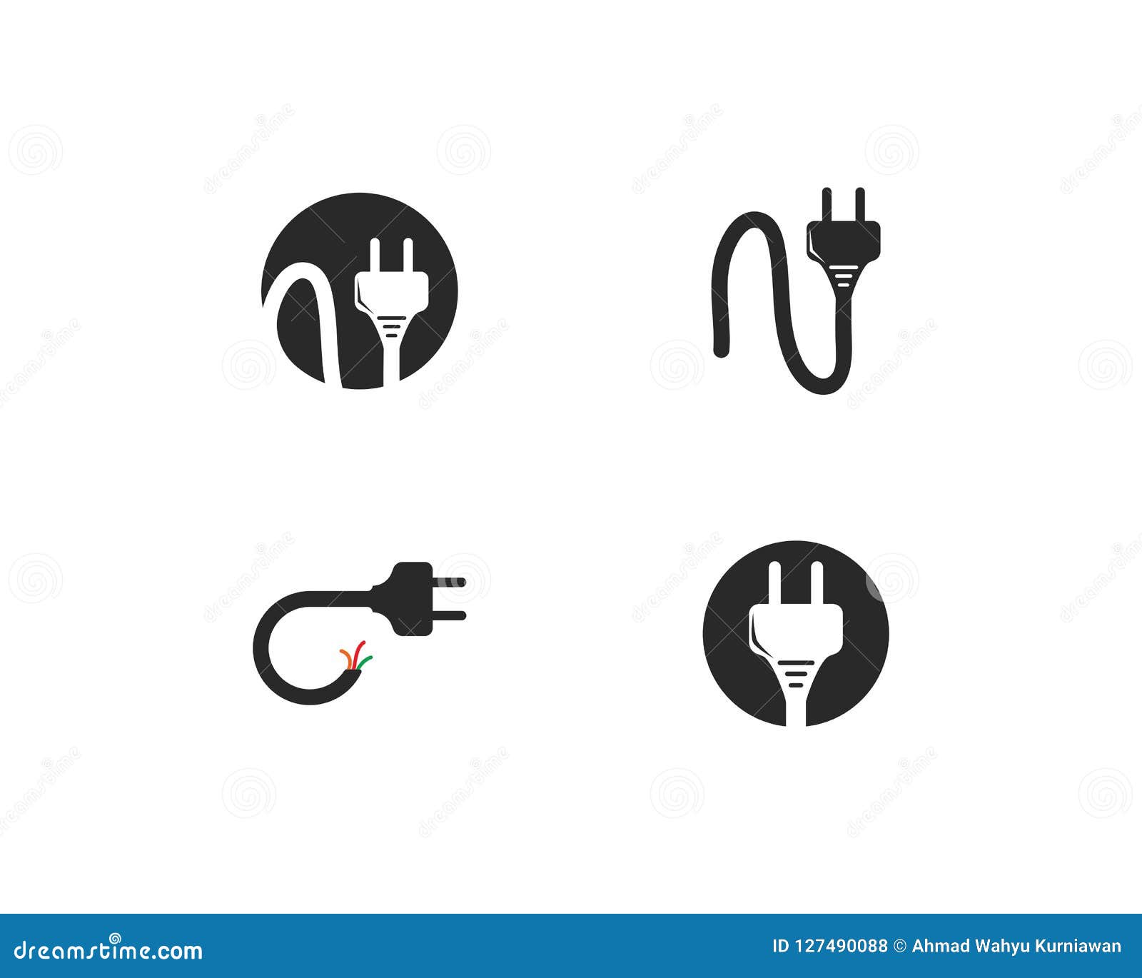 Electric Plug logo vector stock vector. Illustration of electric ...