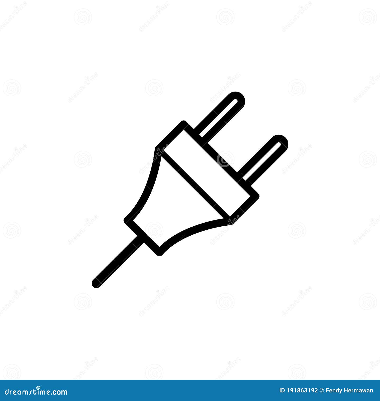 Electric Plug - Electric Symbol Icon Vector Design Template Stock ...