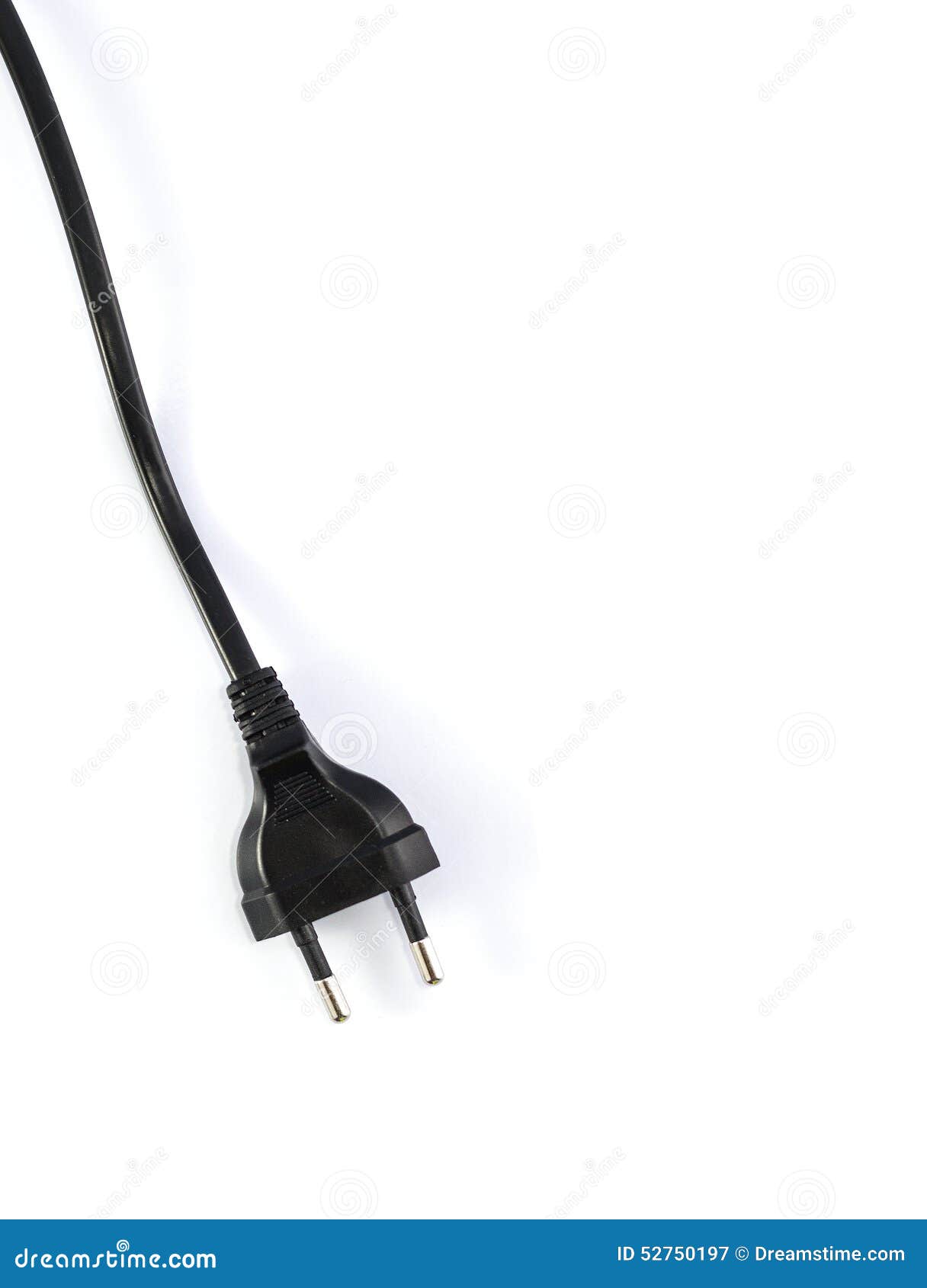Electric plug stock image. Image of plug, electronic - 52750197