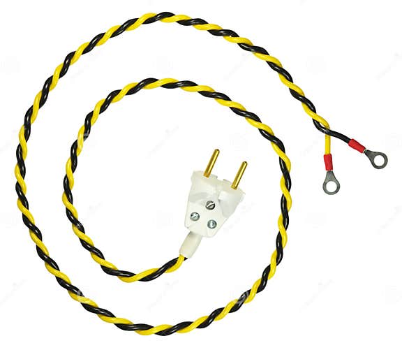 Electric plug and wire stock photo. Image of electricity - 28833894