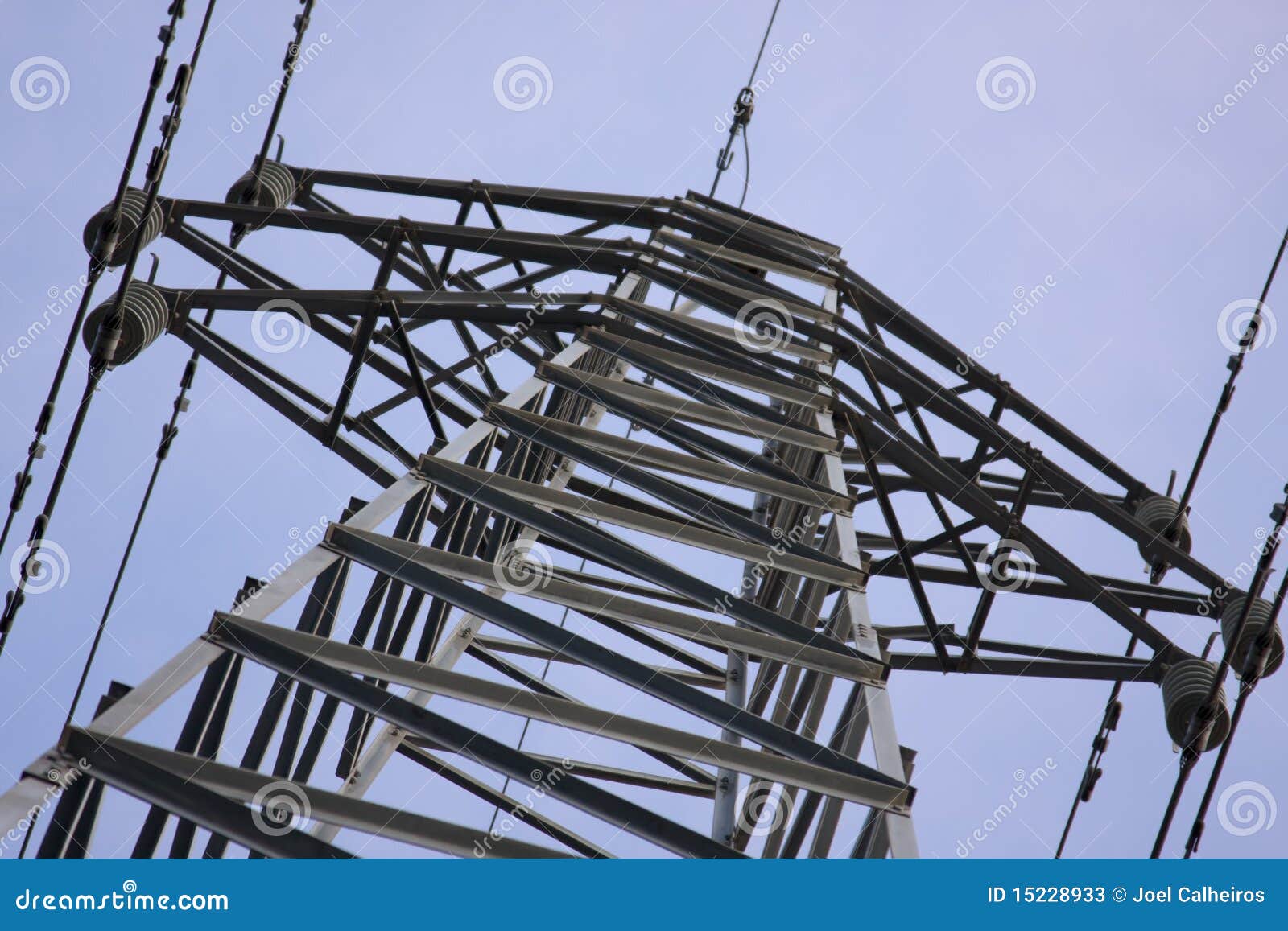 Electric pole stock image. Image of ecologically, pollution - 15228933