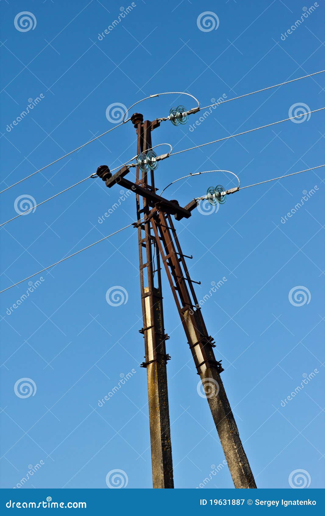 Electric Pole stock image. Image of pole, contact, phone - 19631887