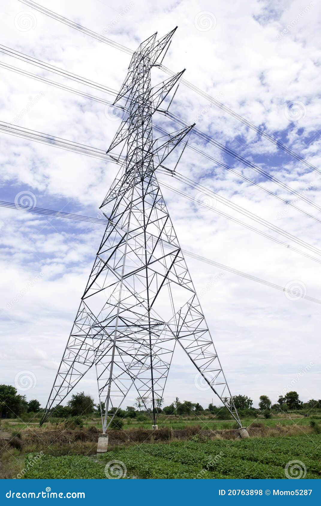 Electric pole stock photo. Image of industry, electrical - 20763898
