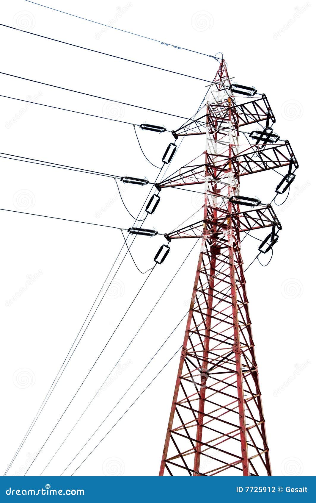 Electric pole stock photo. Image of electric, light, metal - 7725912