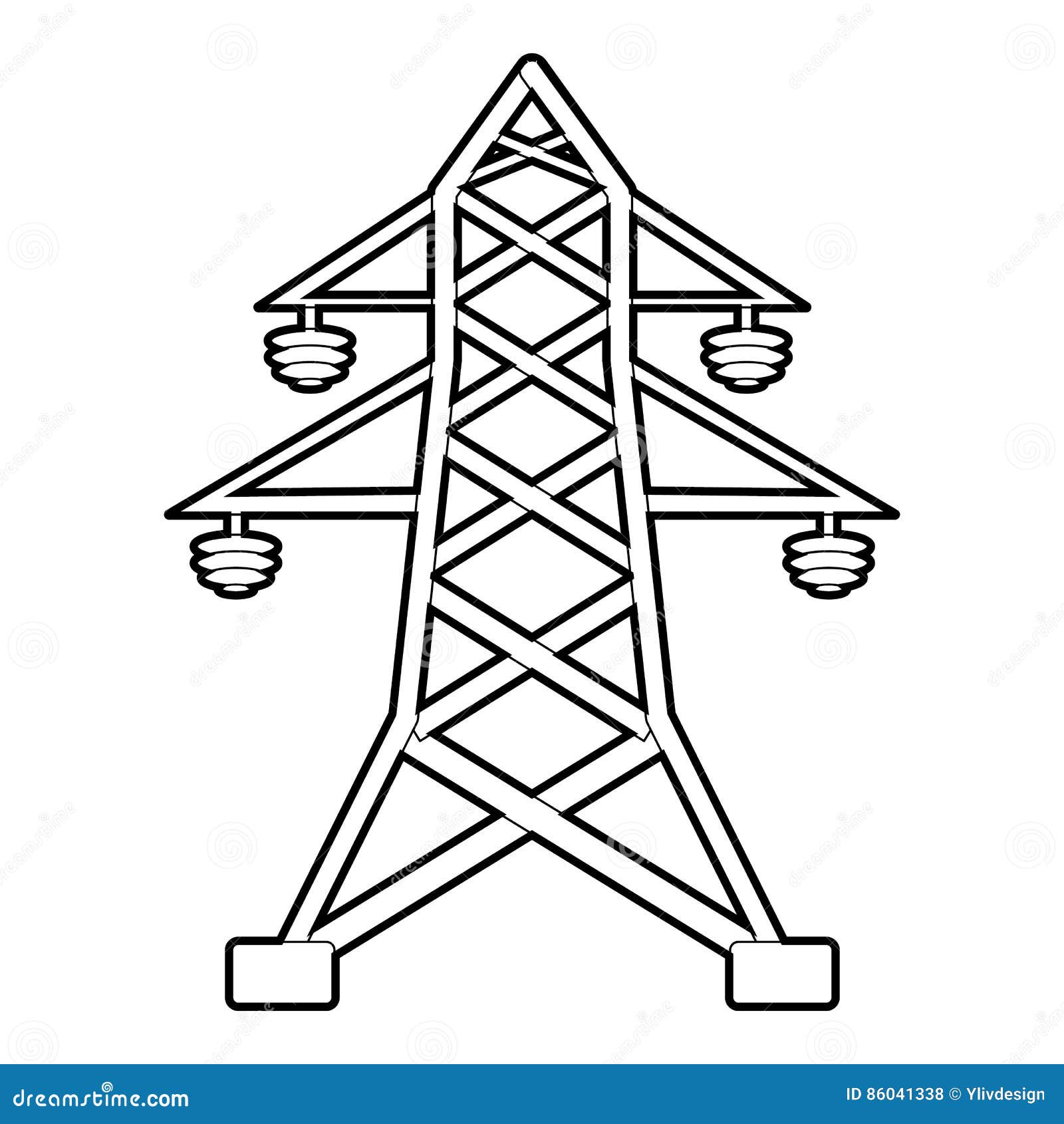 Electricity Pole Vector