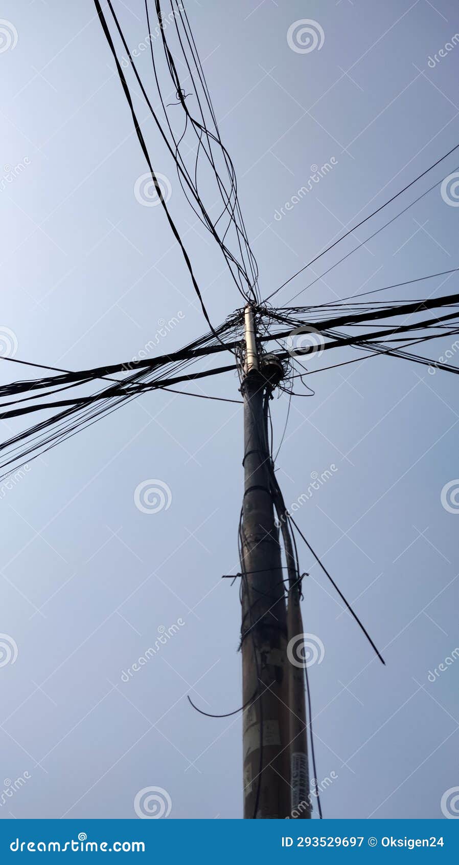 Messy Wires Poor Wiring Management Stock Image | CartoonDealer.com ...