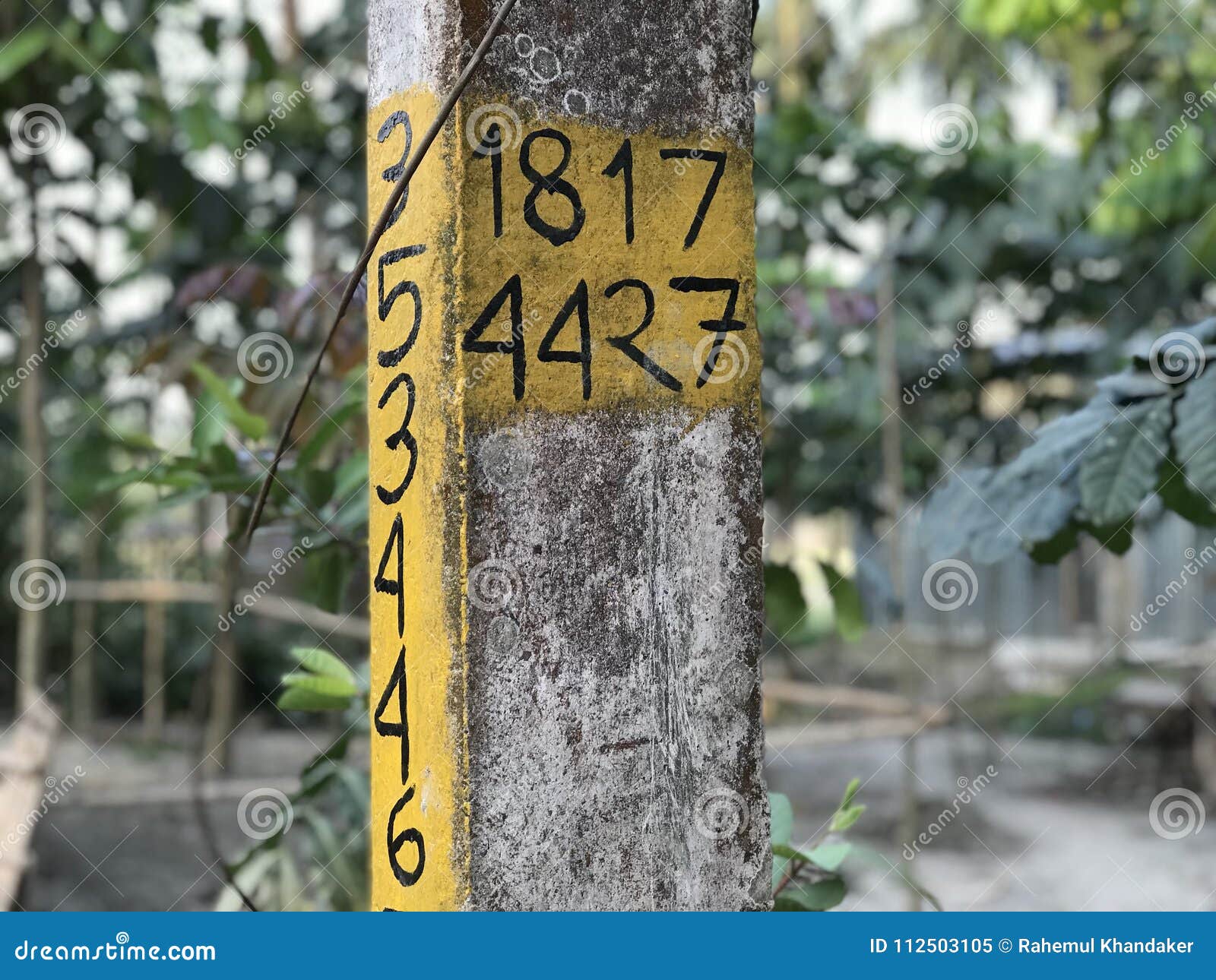 Electric poll stock image. Image of electric, potrait - 112503105