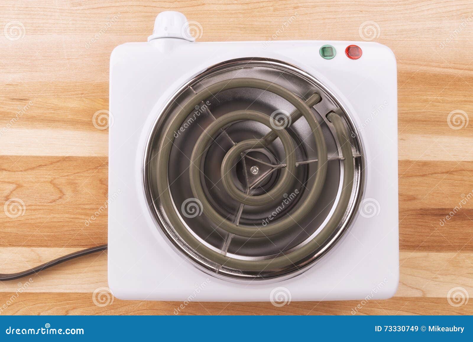 Electric portable stove stock image. Image of close, spiral - 73330749