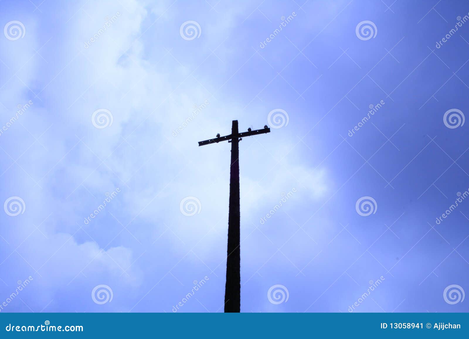 Electric Post stock image. Image of outside, transformer - 13058941