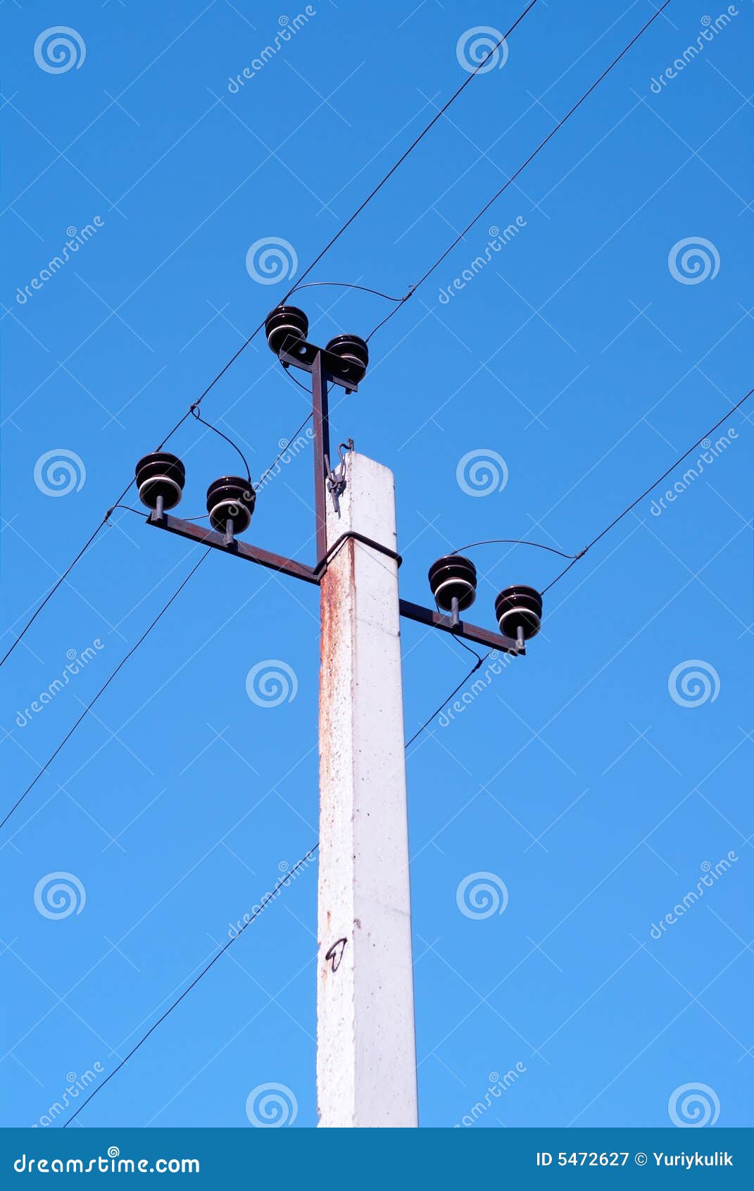 Electric Post Picture. Image: 5472627