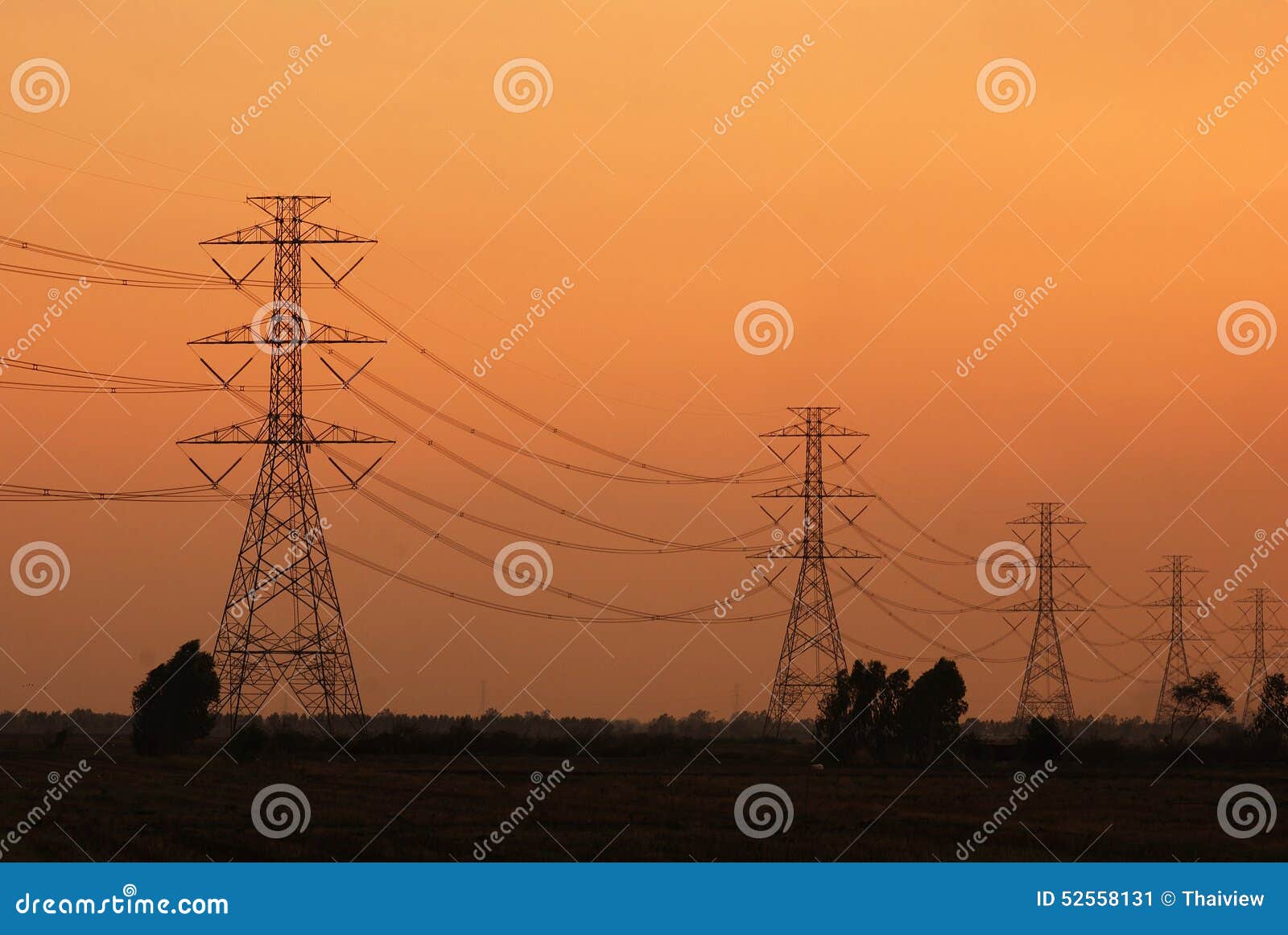 Electric post stock image. Image of generator, grid, environment - 52558131