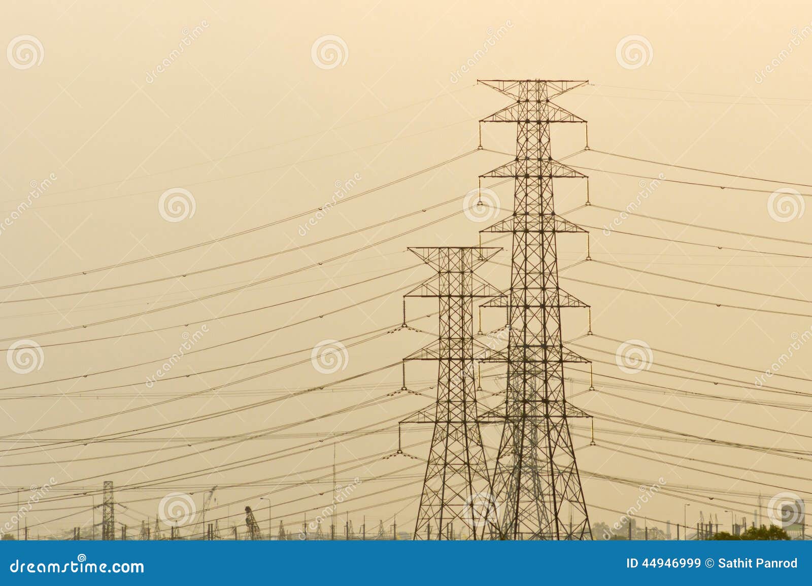 Electric post stock image. Image of electricity, equipment - 44946999